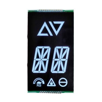 China China LCD Manufacturer Customized Size 7 Segment Monochrome Black Va LCD Screen Display For Elevator for sale