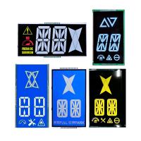 China China LCD Manufacturer Customized Size 7 Segment Monochrome Black Va LCD Screen Display For Elevator for sale