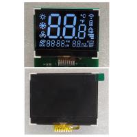 China Customized VA Type COG LCD Display Module 2.8V to 5.0V with White Backlight for Smart Home Temperature Controller for sale