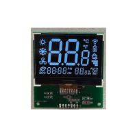 China Customized VA Type COG LCD Display Module 2.8V to 5.0V with White Backlight for Smart Home Temperature Controller for sale