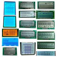 China Customized Size 9 Digit Stn Reflective Positive Lcd Panel Screen Display For Water Meter for sale