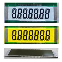 China Custom Fuel Dispenser LCD Display 7 Segment 6 to 22 Digit TN STN FSTN 2.8V to 5.0V for sale