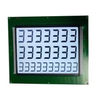 China Customized Size 7 Segment LCD Display Module for Fuel Dispensers with Wide Operating Temperature and Multiple View Directions for sale