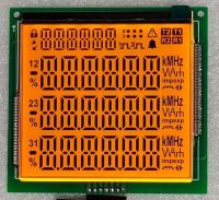 China Custom Monochrome 7 Segment LCD Display for Thermostat Energy Meter 2.8V to 5.0V for sale
