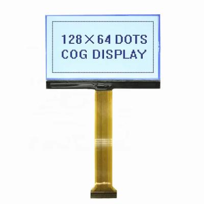 China Customized Size Cog Type Graphic LCD Displays 128*128 With Led Backlight FPC Connection for sale