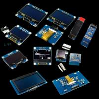 China 0.91 Inch OLED Display Module 4Pin Resolution 128X32 LCD Display IIC Interface 12832 Blue SSD1306 for sale
