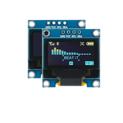 China 0.96 Oled SSD1315 Yellow Blue IIC Interface 0.96'' 0.96 Oled Display Module 128x64 for sale