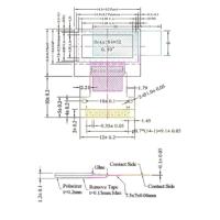 China 0.49 Inch Micro OLED Screen 64x32 IIC Interface Small Display Module for sale
