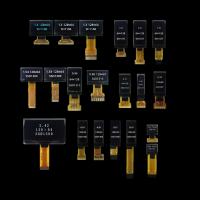 China Hot Sell 0.91 Inch Resolution 128X32 SPI IIC Interface SSD1306 Driver OLED Bare Screen Display LCD Screen for sale
