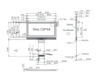 China OLED display OLED 2.42 inch Bare Screen 128X64 SPI IIC I2C Parallel Interface SSD1309 Green Display Module for sale
