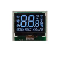 China Customized VA Type COG LCD Display Module 2.8V to 5.0V with White Backlight for Smart Home Temperature Controller for sale