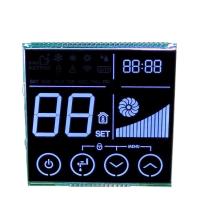 China Custom VA Segment Touch Panel LCD Display Screen for Temperature Thermostat 2.8V to 5.0V for sale