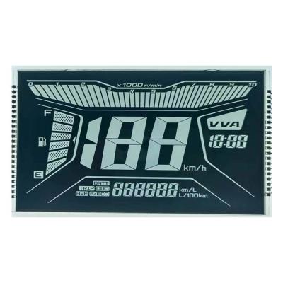 China Custom Motorcycle LCD Speedometer Display -20°C to +80°C Multiple Backlight Colors for sale