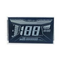 China Custom Motorcycle LCD Speedometer Display -20°C to +80°C Multiple Backlight Colors for sale