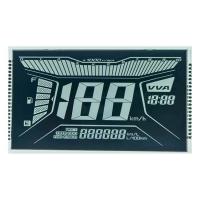 China Custom Motorcycle LCD Speedometer Display -20°C to +80°C Multiple Backlight Colors for sale