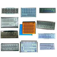 China Custom 8-Digit 23-Pin TN LCD Display Glass 53x25mm for Gas Water Electric Meters for sale