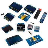 China 0.91 Inch 128x32 IIC I2C White / Blue SSD1306 Driver OLED LCD Display Module for sale