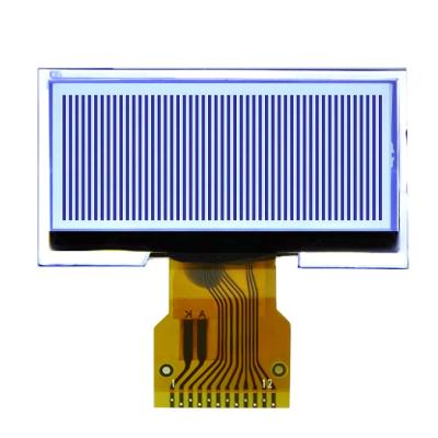 China 1.5 Inch 128x48 Monochrome Display Transflective FSTN LCD Screen Clear Visibility for sale
