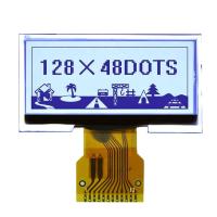 China 1.5 Inch 128x48 Monochrome Display Transflective FSTN LCD Screen Clear Visibility for sale