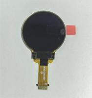 China 0.75 Inch 128x128 OLED Round Screen White Light I2C Interface SSD1327 Round LCD Display for sale