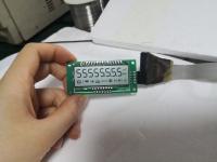 China Custom 8-Digit 23-Pin TN LCD Display Glass 53x25mm for Gas Water Electric Meters for sale