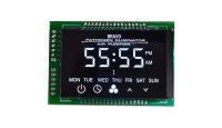 China Customized VA Segment LCD Display with Touch Panel 2.8-5.0V for Thermostat for sale