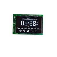 China Custom Small Size VA Type 7 Segment LCD Display with Backlight and Touch Panel for Air Purifier for sale