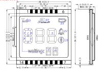 China Customizable TN LCD Display 7 Segment Reflective with Backlight for Meter Applications for sale