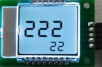 China Customizable TN LCD Display 7 Segment Reflective with Backlight for Meter Applications for sale