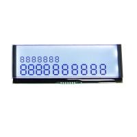 China Custom FSTN LCD Display Glass for Gas Water Electric Meters 6:00 Viewing Direction for sale