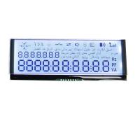 China Custom FSTN LCD Display Glass for Gas Water Electric Meters 6:00 Viewing Direction for sale