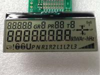 China Custom Optoelectronic LCD Display 16 Digits 7 Segments for Energy Meter 2.8-5.0V for sale