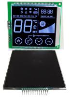 China Custom VA Segment Touch Panel LCD Display Screen for Temperature Thermostat 2.8V to 5.0V for sale