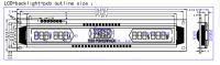China China LCD Display Factory Customized VA type COB LCD modules for Battery for sale