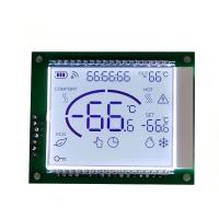 China Customized STN LCD Display Screen with Backlight 2.8V to 5.0V for Temperature Controller for sale
