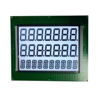 China Customized Size 7 Segment LCD Display Module for Fuel Dispensers with Wide Operating Temperature and Multiple View Directions for sale