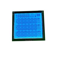 China Customized 10 Segment FSTN LCD Display with Blue Backlight for Three Phase Energy Meter 2.8-5.0V for sale