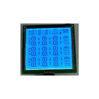 China Customized 10 Segment FSTN LCD Display with Blue Backlight for Three Phase Energy Meter 2.8-5.0V for sale