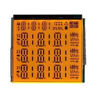 China 24 Digit Reflective FSTN 10 Segment LCD Display for 3 Phase Energy Meter Counter 2.8V for sale