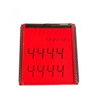 China Customized 26 Digit TN Segment LCD Display Red Backlight -30°C to +80°C for 3 Phase Energy Meter for sale