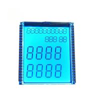 China Customized 26 Digit TN Segment LCD Display Red Backlight -30°C to +80°C for 3 Phase Energy Meter for sale