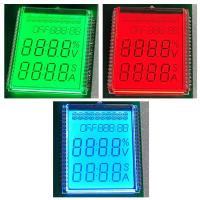 China Customized 26 Digit TN Segment LCD Display Red Backlight -30°C to +80°C for 3 Phase Energy Meter for sale