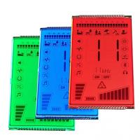 China Customized RGB Backlight HTN Segment LCD Display Screen For Instrument With Various Viewing Directions for sale