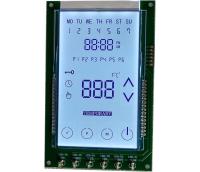 China Customized FSTN Type LCD Display Module with Touch Panel for Thermostat, Operating Temperature -30~+80℃, RoHS Compliant for sale