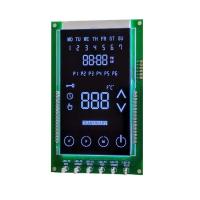 China Customized VA Type LCD Display Module with Touch Panel for Thermostat, Operating Temperature -30~+80℃, RoHS Compliant for sale