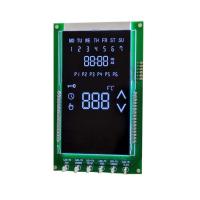 China Customized VA Type LCD Display Module with Touch Panel for Thermostat, Operating Temperature -30~+80℃, RoHS Compliant for sale