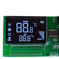 China Customized VA LCD Display Module White Backlight 2.8-5.0V for HVAC Thermostat for sale