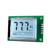 China Customized TN LCD Display Module 2.8V to 5.0V White Backlight for Speedometer for sale