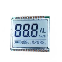 China Customized TN LCD Display Module 2.8V to 5.0V White Backlight for Speedometer for sale