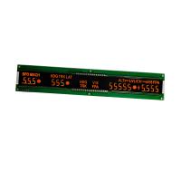 China Factory Customized VA Type COB LCD Display Module With Amber Color Backlight for Instruments for sale